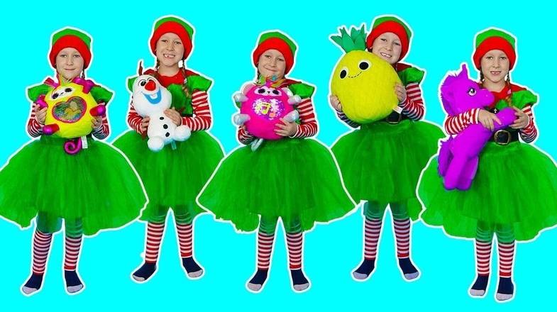 Five Little Elves + More Christmas Songs For Kids | Super Simple Songs ...