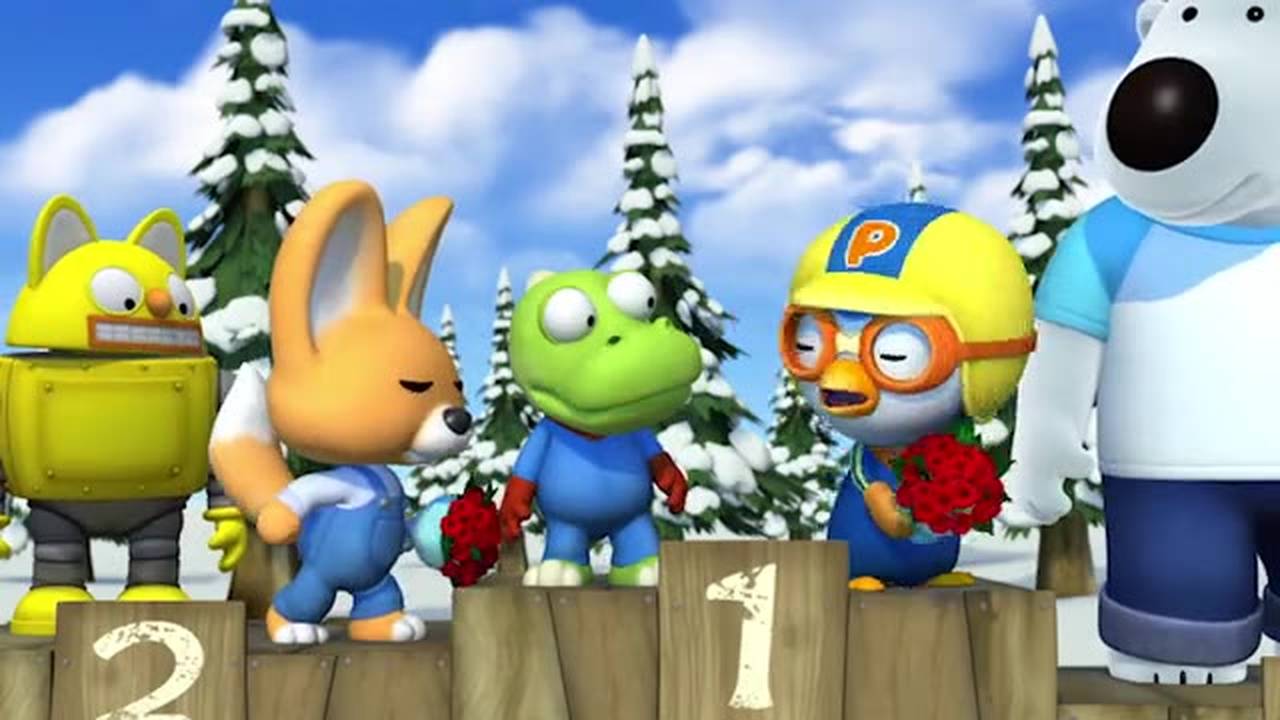 Pororo, The Little Penguin - Ep 45 - Sled Race (2022) | Vidio