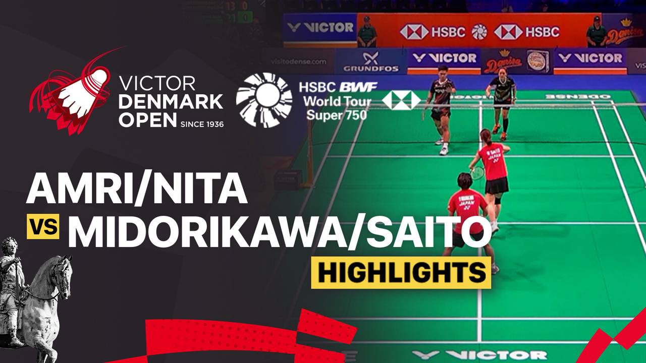 Amri Syahnawi/Nita Violina Marwah (INA) vs Hiroki Midorikawa/Natsu ...