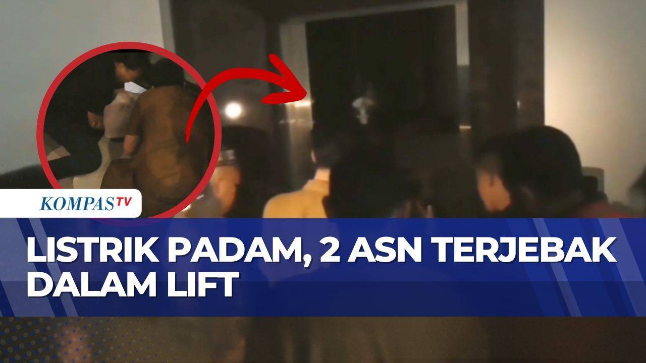 Lift Macet Saat Listrik Padam, 2 ASN di Lampung Terjebak dan Dievakuasi ...