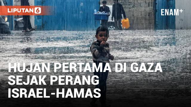 Hujan Pertama di Gaza Sejak Perang Israel-Hamas Memperburuk Kondisi ...
