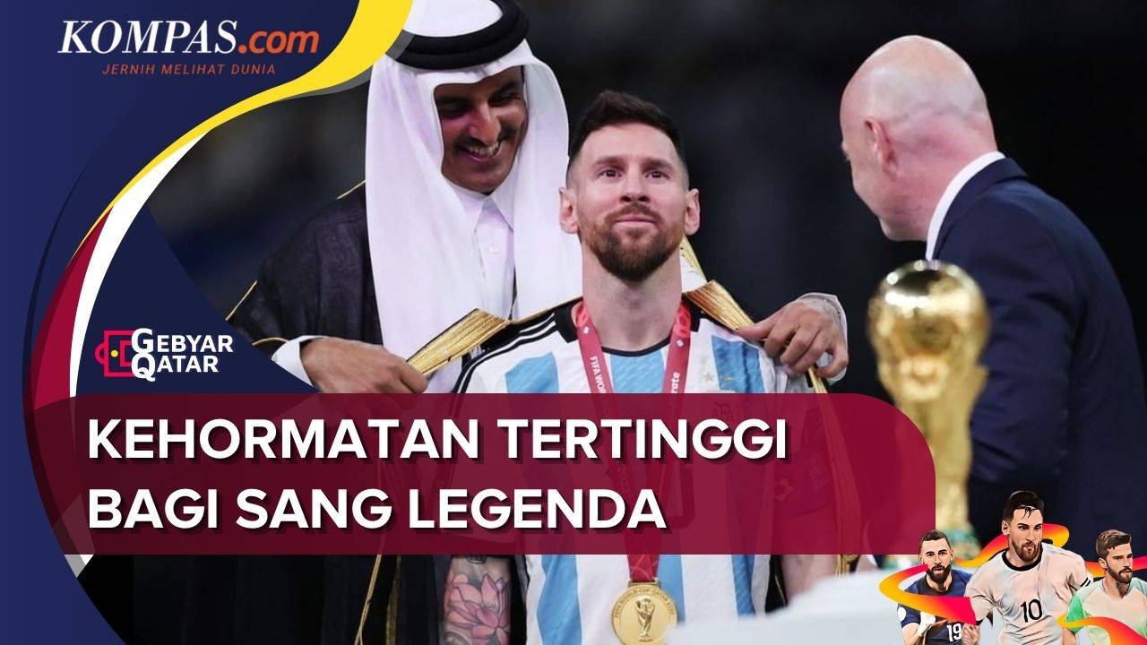 Mengenal Bisht, Jubah Kain Lionel Messi Saat Angkat Trofi Piala Dunia ...