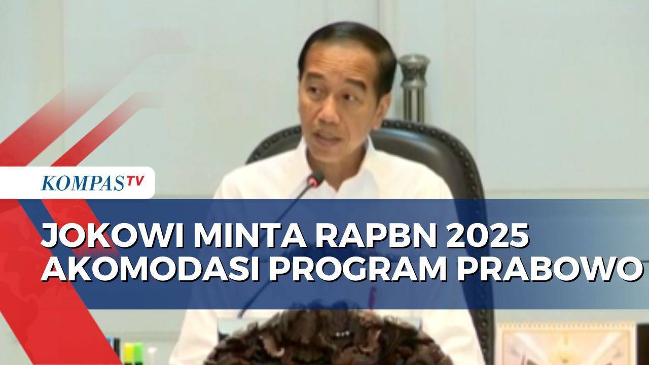 Rapat di Kantor Presiden, Jokowi Minta Semua Program Prabowo Diakomodasi RAPBN 2025 - Kompas TV ...
