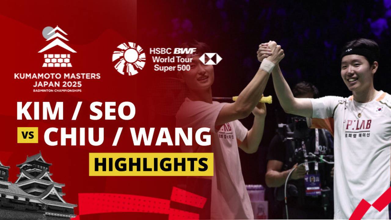 Kim Won Ho/Seo Seung Jae (KOR) vs Chiu Hsiang Chieh/Wang Chi-Lin (TPE) - Highlight | Kumamoto ...