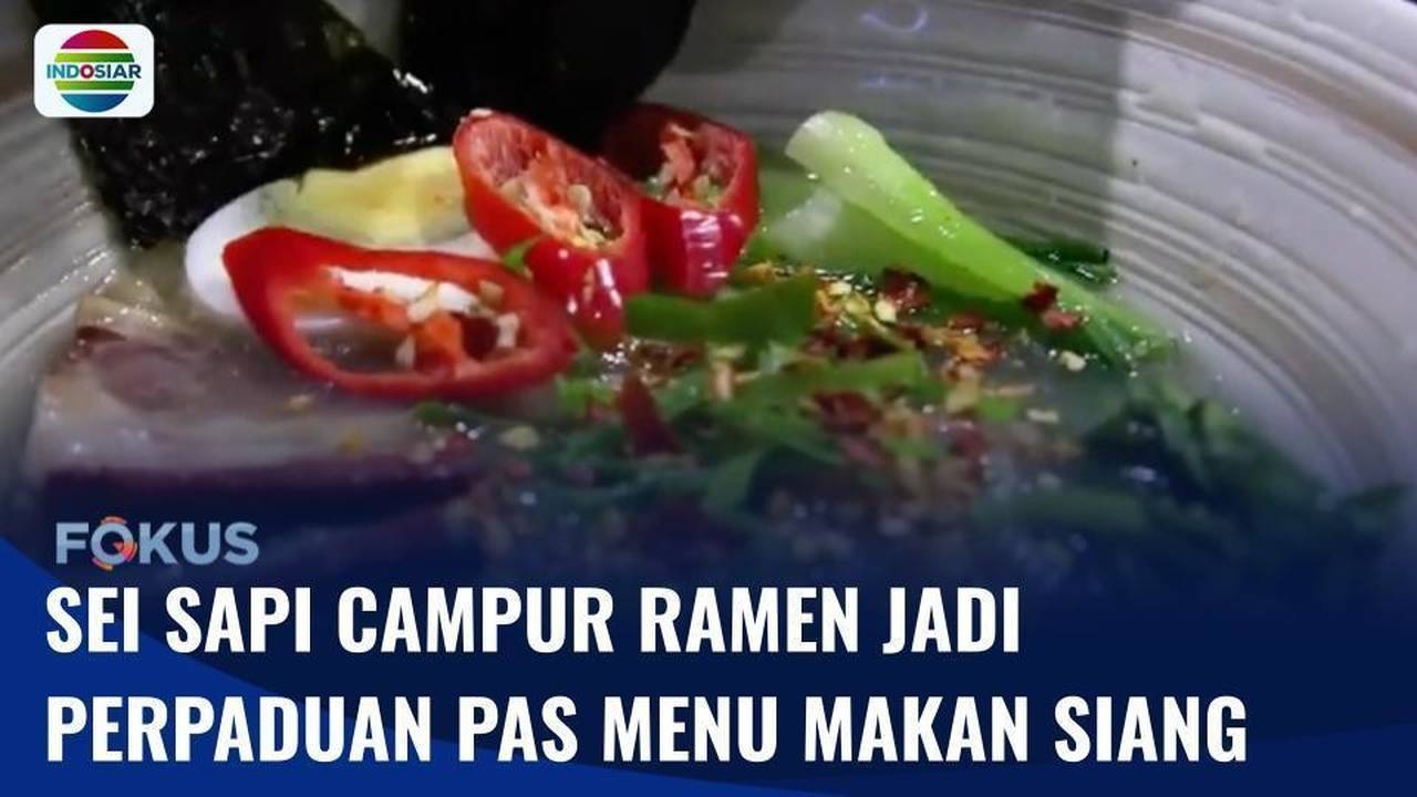 Kelezatan Sei Sapi Hidangan Khas NTT, Dipadukan dengan Ramen | Fokus ...