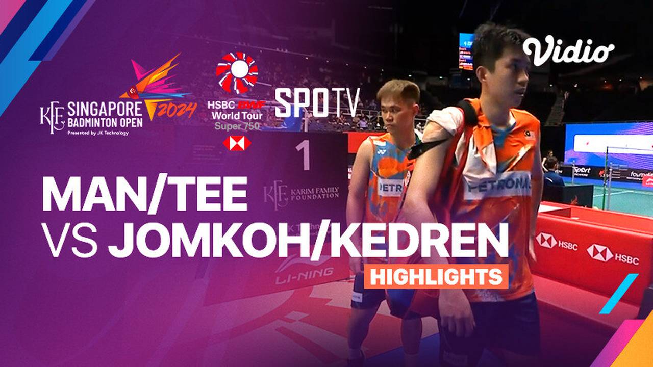 Man Wei Chong/Tee Kai Wun (MAS) vs Supak Jomkoh/Kittinupong Kedren (THA) - Highlights | KFF ...