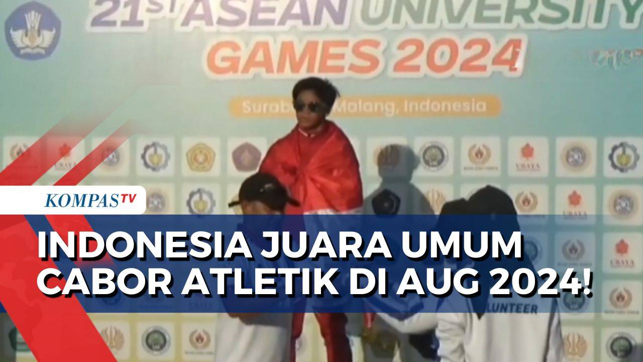 Indonesia Juara Umum Cabor Atletik ASEAN University Games 2024! 14 Emas ...