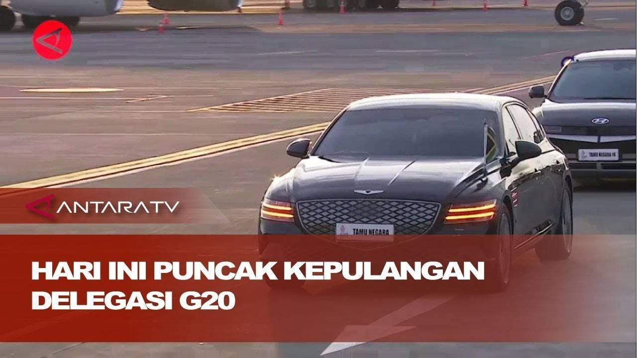 Hari ini puncak kepulangan delegasi G20, Kemenhub atur penerbangan ...