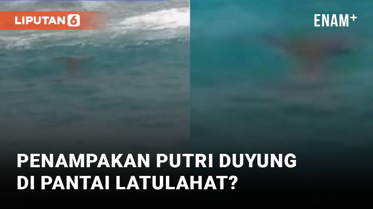 Geger Penampakan Putri Duyung di Pantai Latulahat Ambon, Benarkah ...