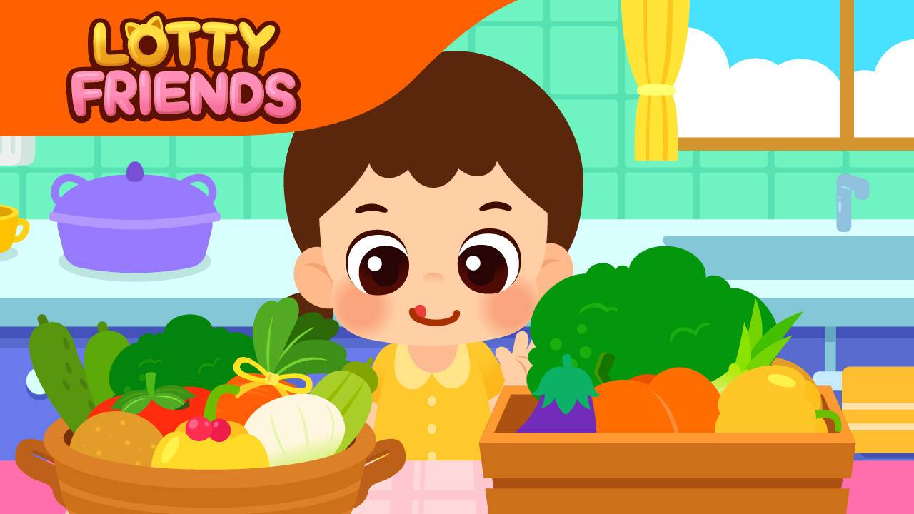 Lotty Friends - Good Habit Songs - I Love You, Vegetables! (2024) | Vidio