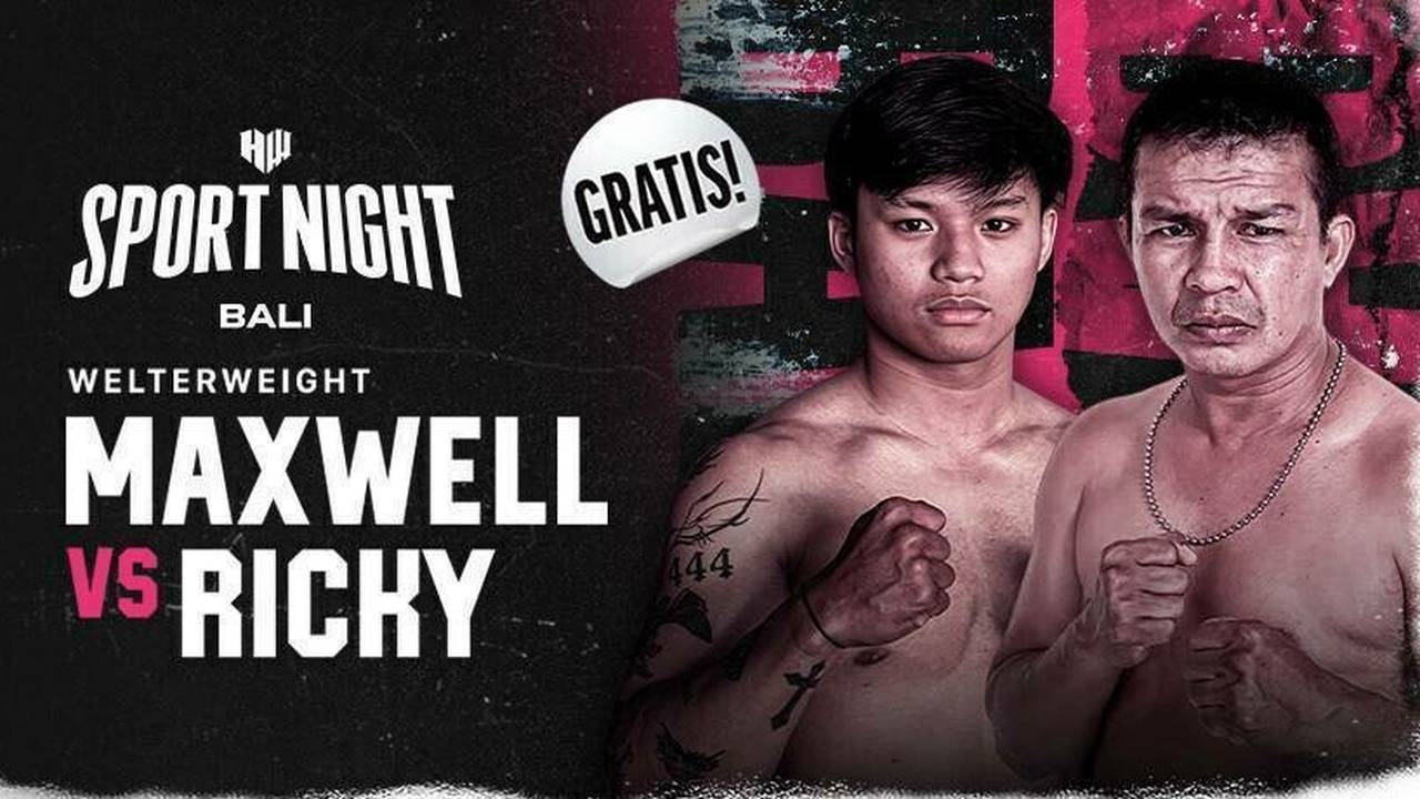 Maxwell vs Ricky Lopo - Full Match | Welterweight | HW Sport Night Bali ...