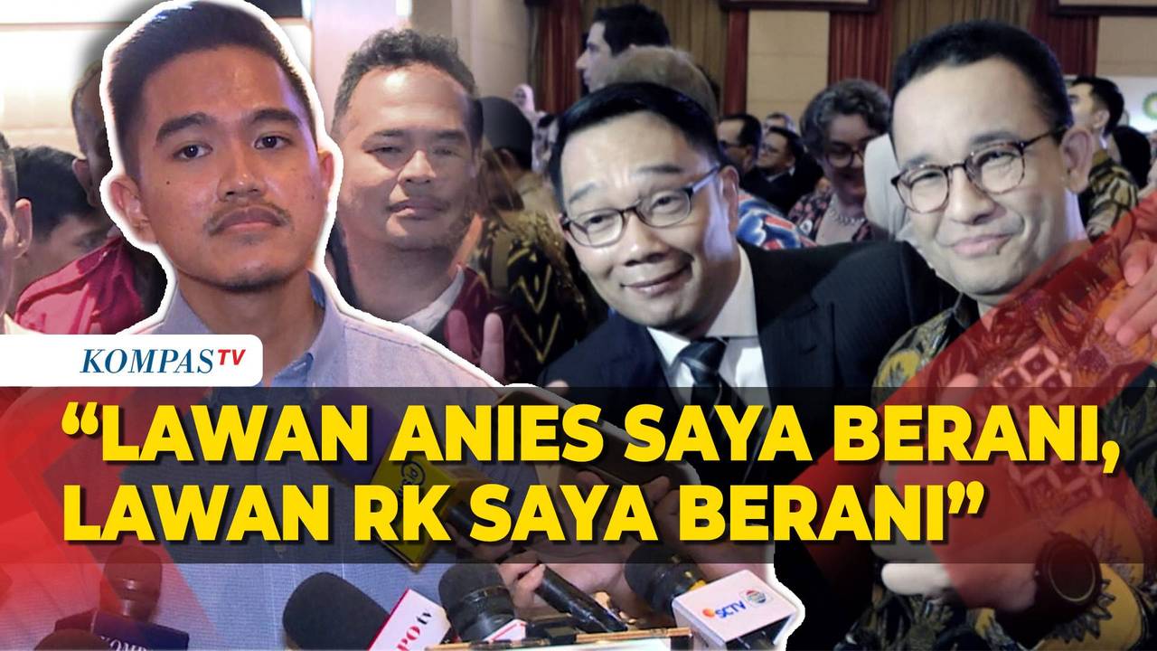 Kaesang Maju di Pilkada Jakarta: Lawan Anies Saya Berani, Lawan Ridwan Kamil Saya Berani ...