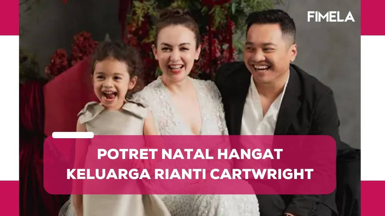 Potret Natal Hangat Keluarga Rianti Cartwright yang Menggemaskan Penuh ...