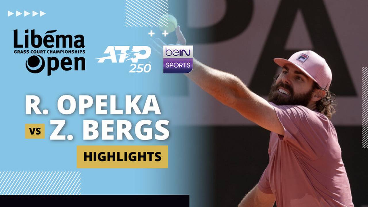 R. Opelka vs Z. Bergs - Highlights | ATP 250: Libema Open 2025