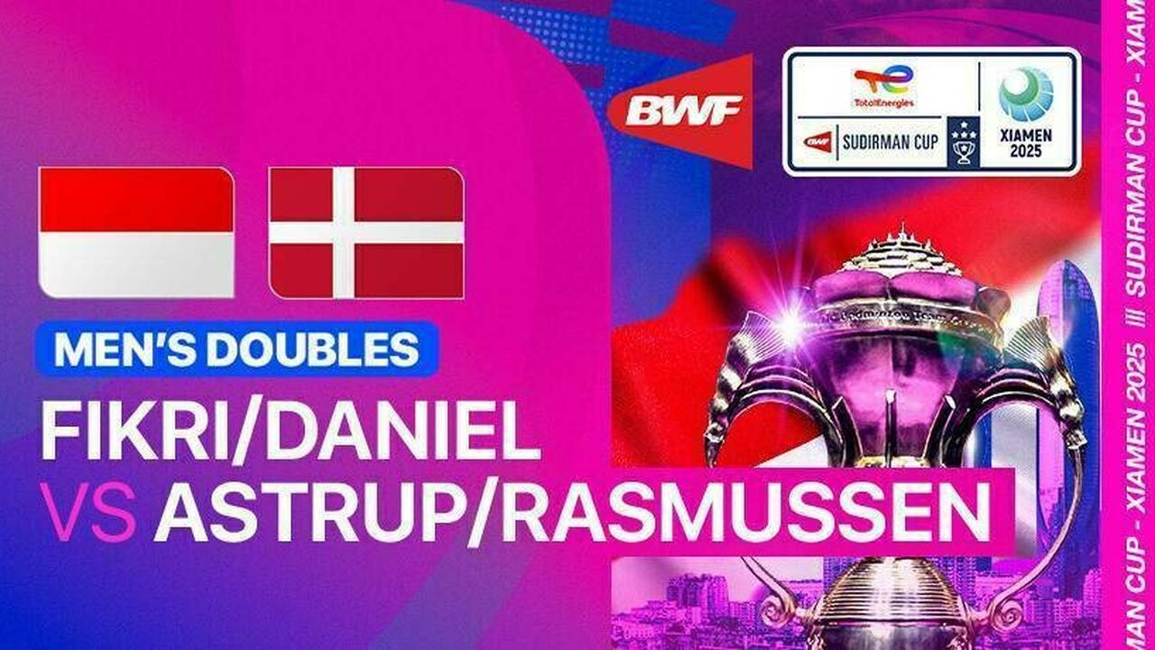 Muhammad Shohibul Fikri/Daniel Marthin (INA) vs Kim Astrup/Anders ...