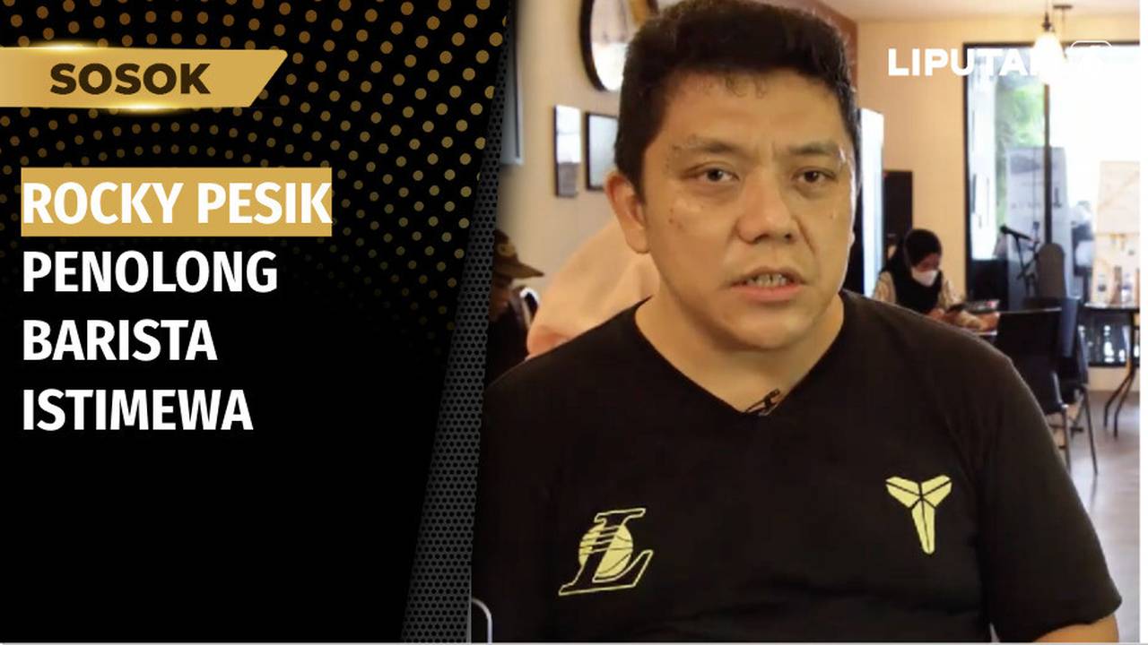 Sosok: Rocky Pesik, Sang Penolong Barista ‘Istimewa’ Agar Berdaya | Liputan 6 - SCTV | Vidio