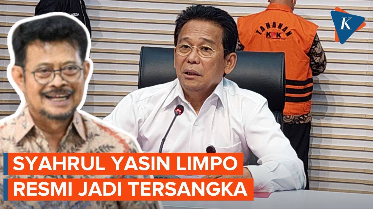 KPK Resmi Tetapkan Eks Mentan SYL Tersangka Kasus Korupsi - Kompascom ...