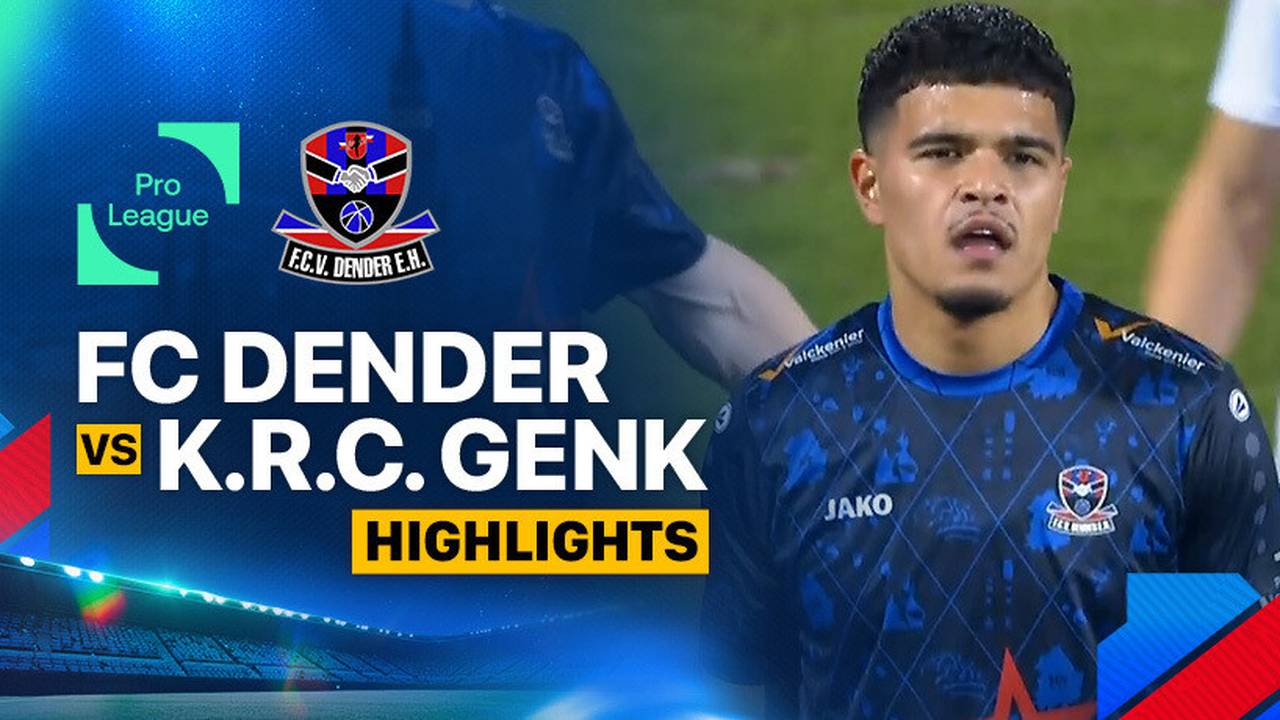 FC Dender vs K.R.C. Genk - Highlights | Belgian Pro League 2024/25