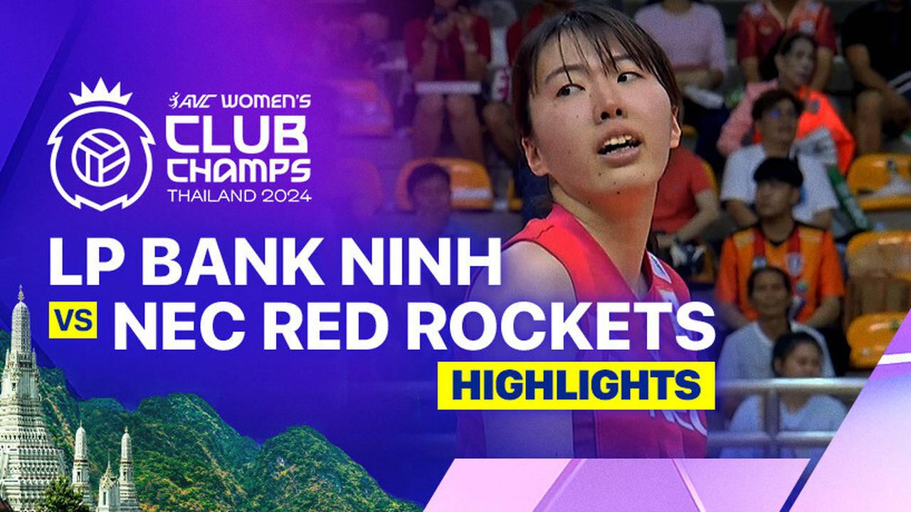 Final: LP Bank Ninh Binh vs NEC Red Rockets Kawasaki - Highlights | 2024 Asian Women's Club ...