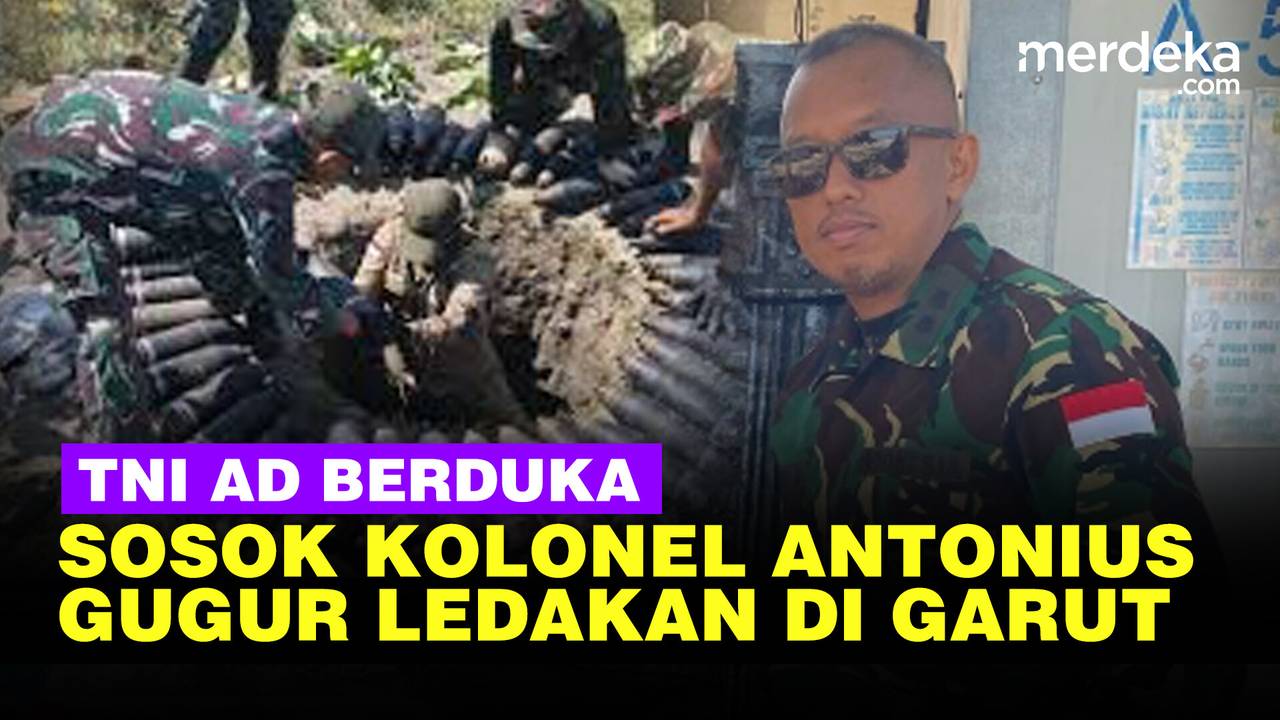 TNI AD Berduka, Sosok Kolonel Antonius Kepala Gudang Amunisi III Gugur ...