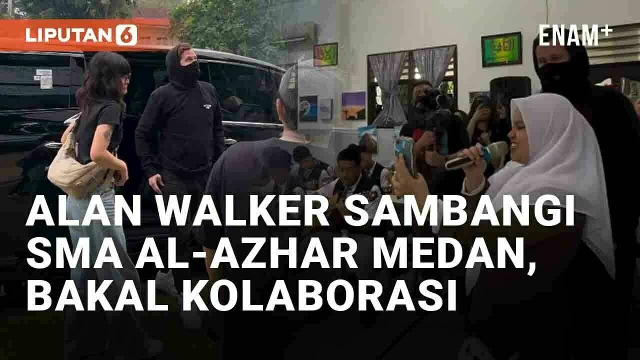 Momen Alan Walker Sambangi SMA Al-Azhar Medan, Temui Guru Musik dan Siswa yang Viral ...