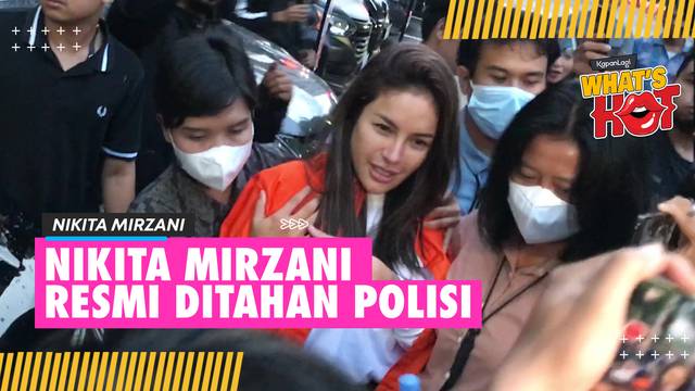 Nikita Mirzani Resmi Ditahan Terkait Kasus Dugaan Pemerasan dan Pengancaman, Digiring Masuk ...