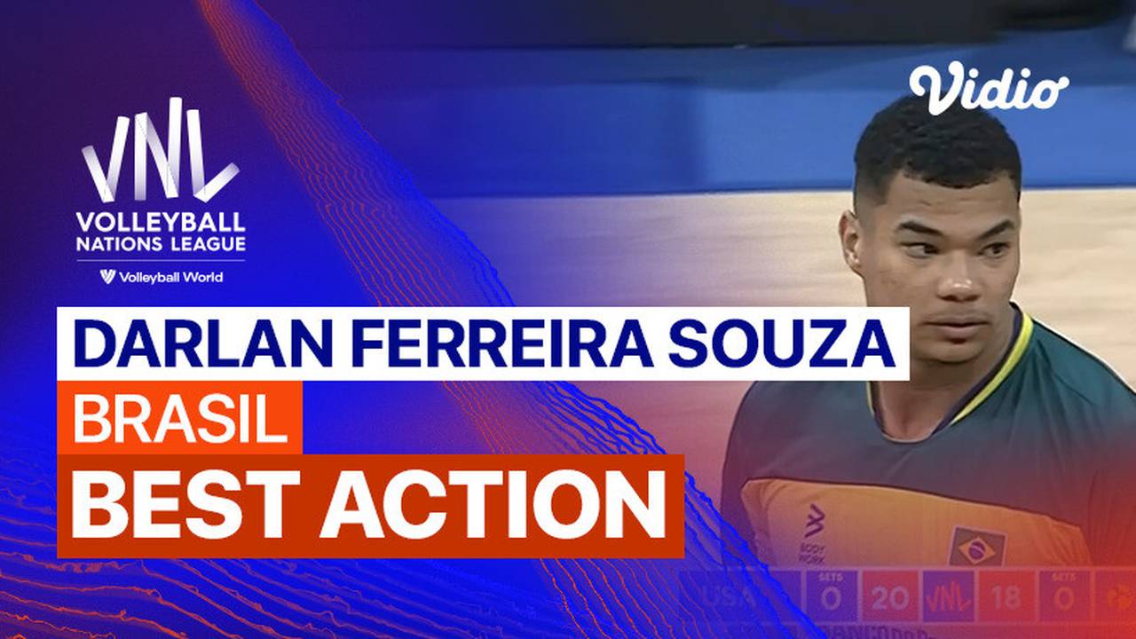 Best Action: Darlan Ferreira Souza | Men’s Volleyball Nations League ...