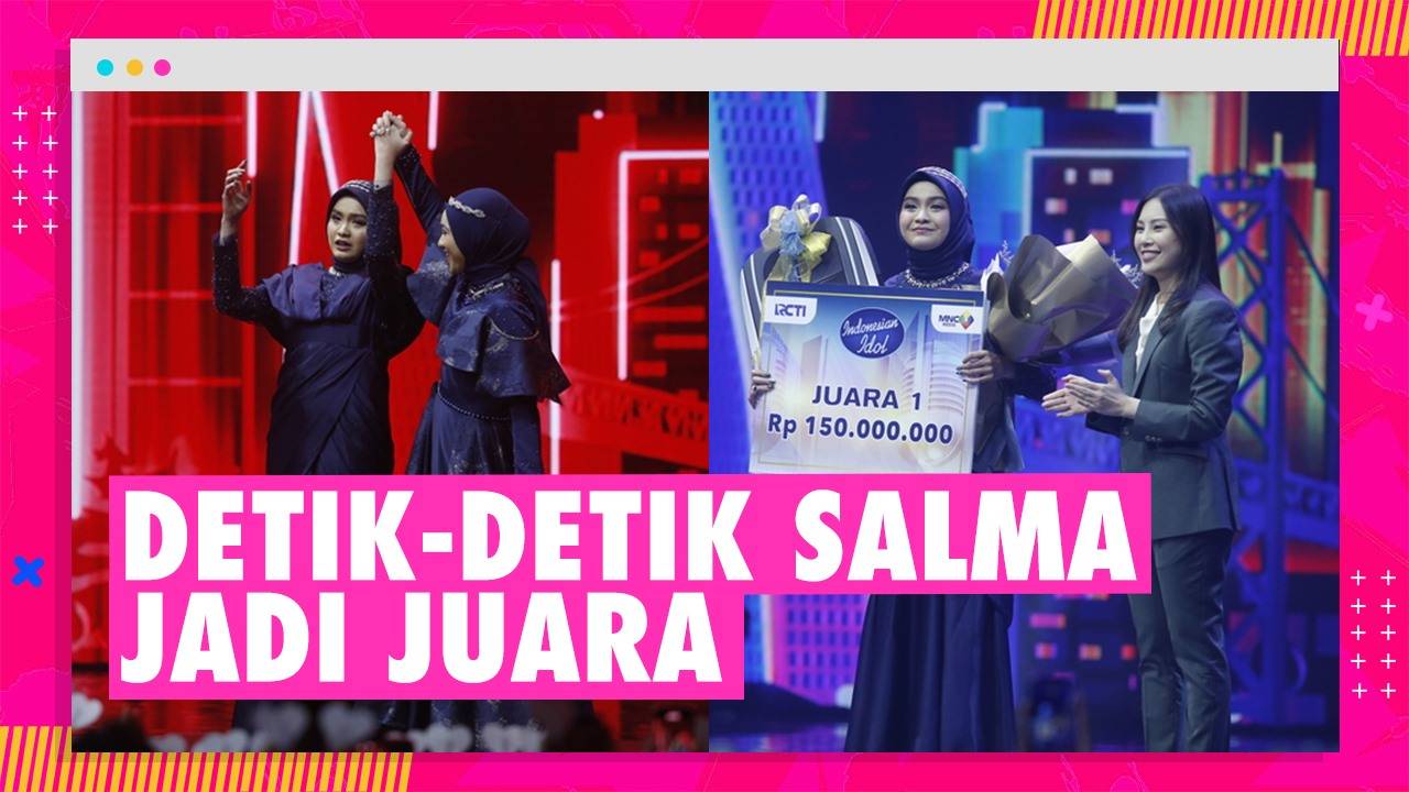 10 Potret Detik-Detik Salma Jadi Juara Indonesian Idol XII, Dapat Mobil & Uang Tunai Rp 150 Juta ...