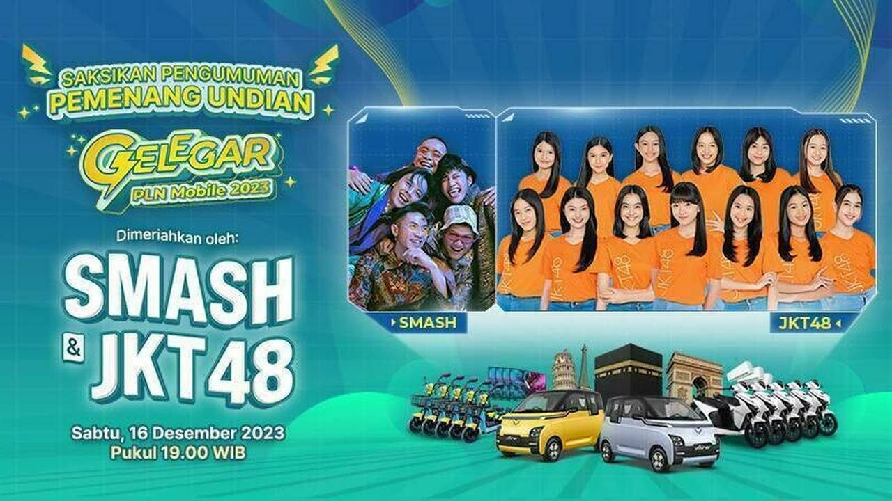 Gelegar PLN Mobile 2023 - Pengumuman Pemenang Undian