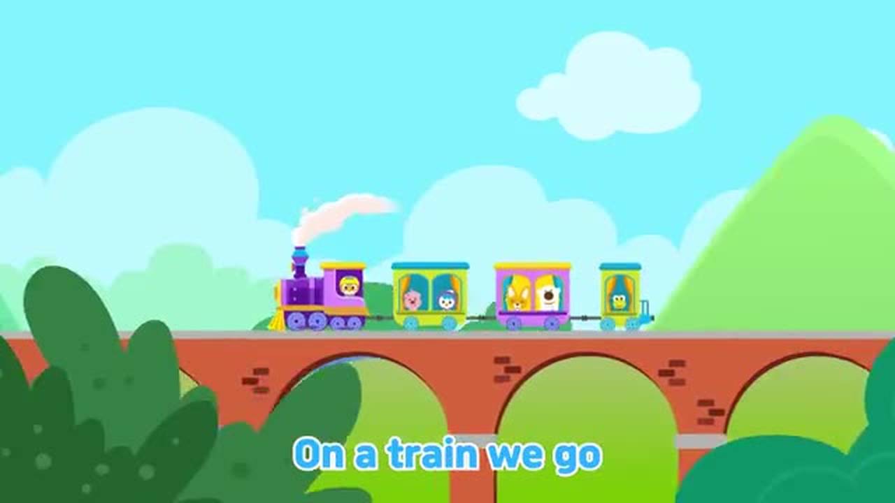Around the World with Pororo - Ep 05 - Famous Train Stations (2022) | Vidio