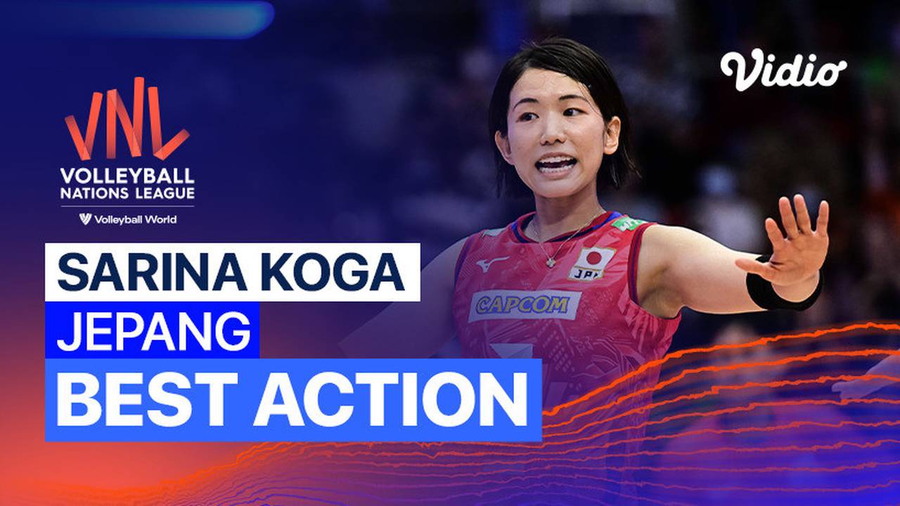 Best Action: Sarina Koga | Women’s Volleyball Nations League 2023 | Vidio