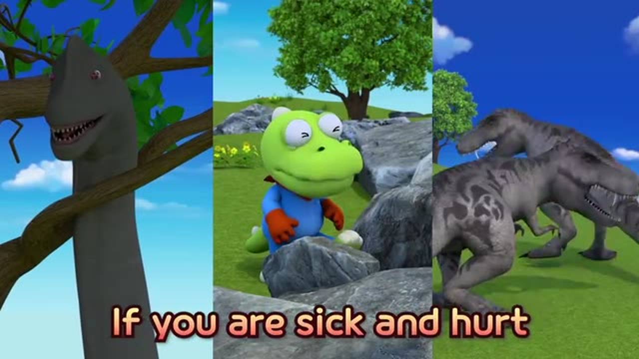 Pororo Hospital Play Songs - Ep 11 - Go! Go! Dinosaur Ambulance (2022)