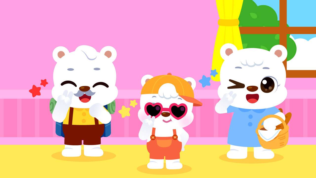 Lotty Friends - Nursery Rhymes - Three Bears Family (2024) | Vidio