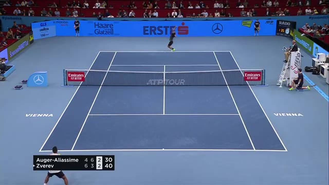 Match Highlight | Alexander Zverev vs Felix Auger-Aliassime | Erste Bank Open 2021 | Vidio