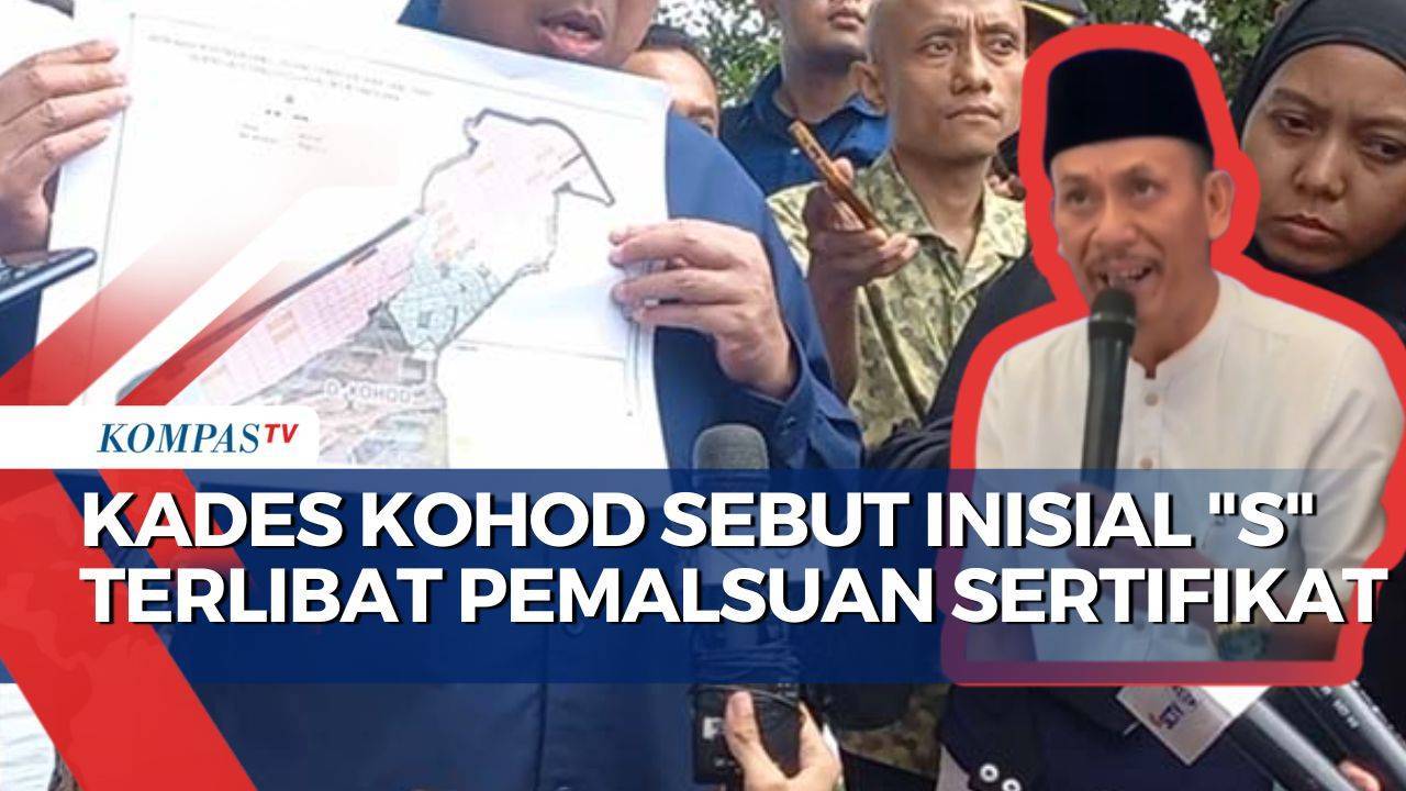 Bantah Palsukan Surat HGB dan SHM Pagar Laut Tangerang, Kades Kohod Sebut STerlibat - Kompas TV ...