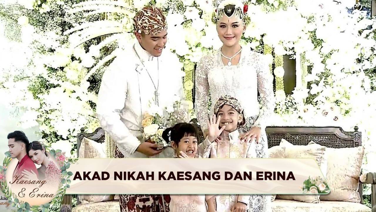 Gemas !! Jan Ethes & Sedah Mirah Membawakan Cincin Pernikahan Kaesang ...