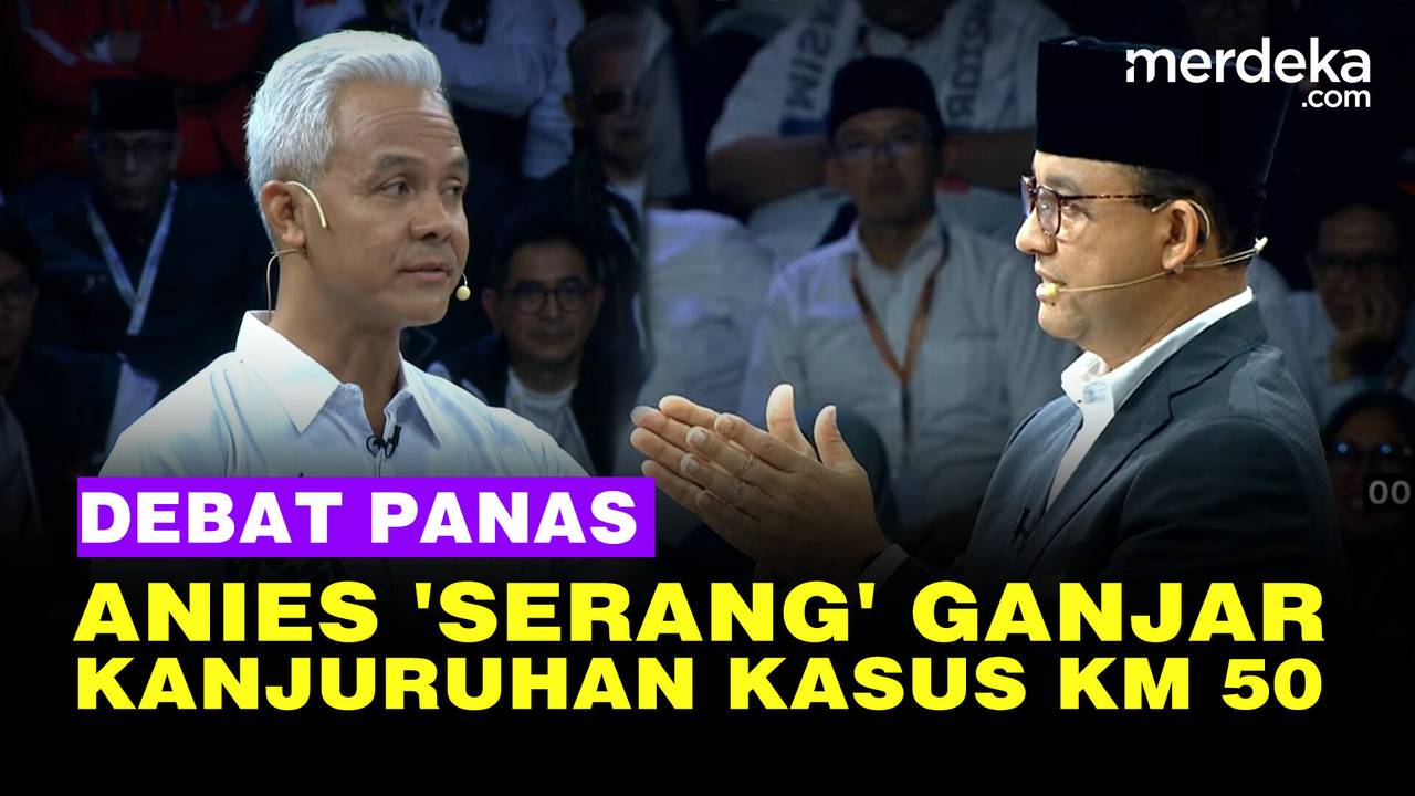 [FULL] Debat Panas Ganjar Pranowo Vs Anies Baswedan Singgung Tragedi ...