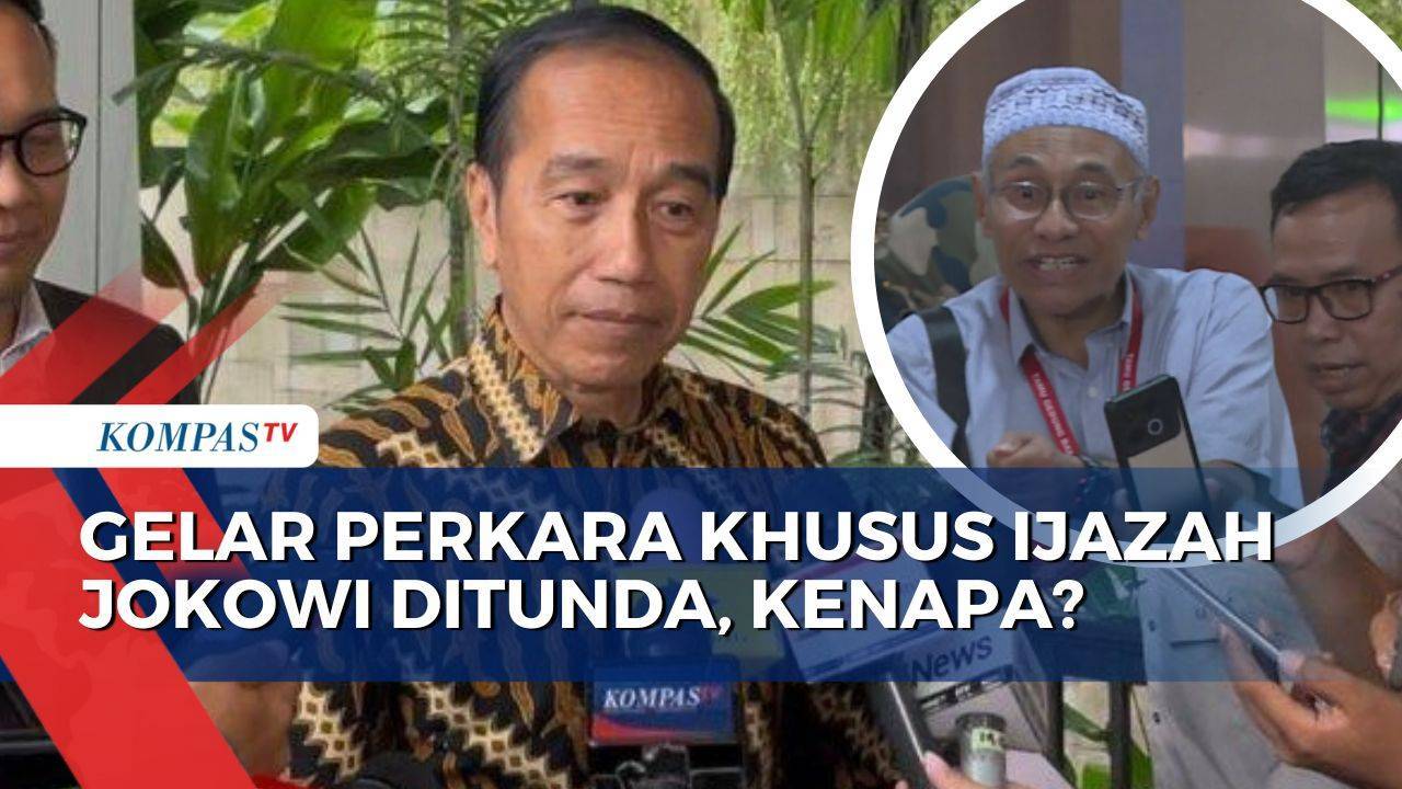 Gelar Perkara Khusus Ijazah Jokowi Ditunda, Begini Permintaan TPUA - Kompas TV | Vidio