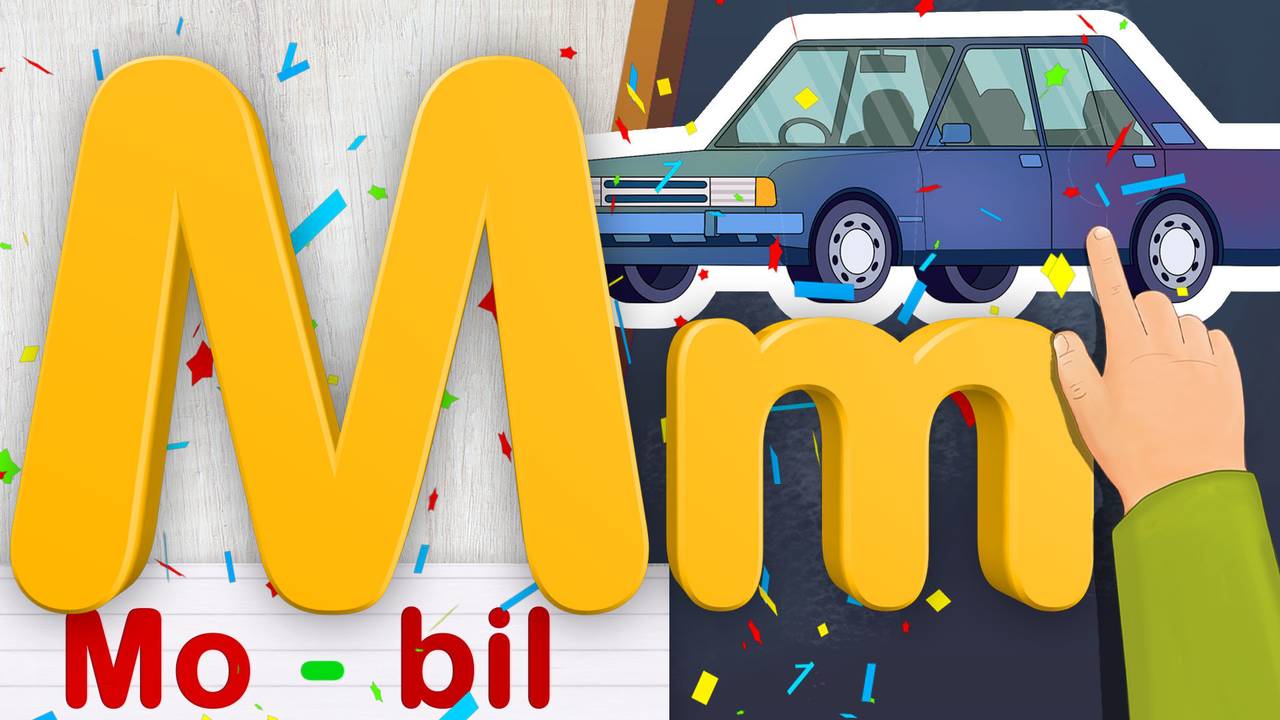 Sarah Playschool - Belajar Alfabet - Belajar huruf M untuk anak PAUD/TK ...