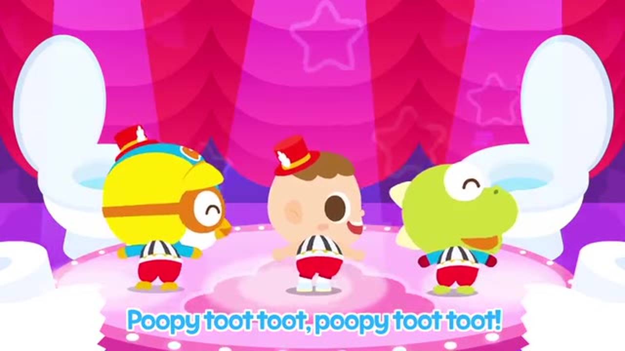 Potty Training with Pororo - Ep 05 - Poopy Toot Toot With Pororo! (2022 ...