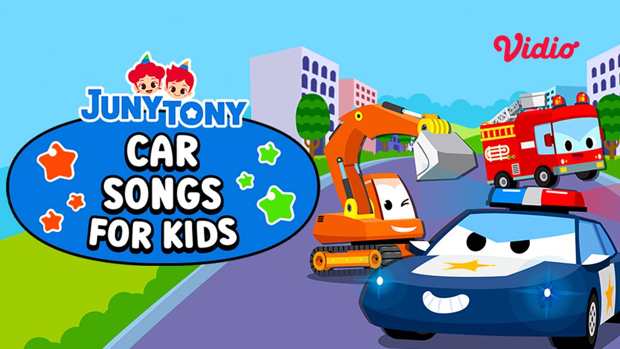 Nonton JunyTony - Car Songs for Kids (2022) Sub Indo