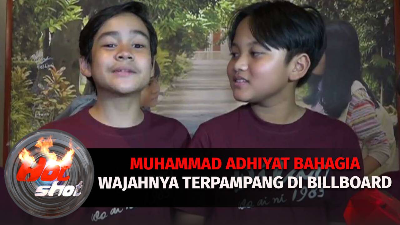 Muhammad Adhiyat Bahagia Wajahnya Terpampang di Billboard Kota Bandung ...