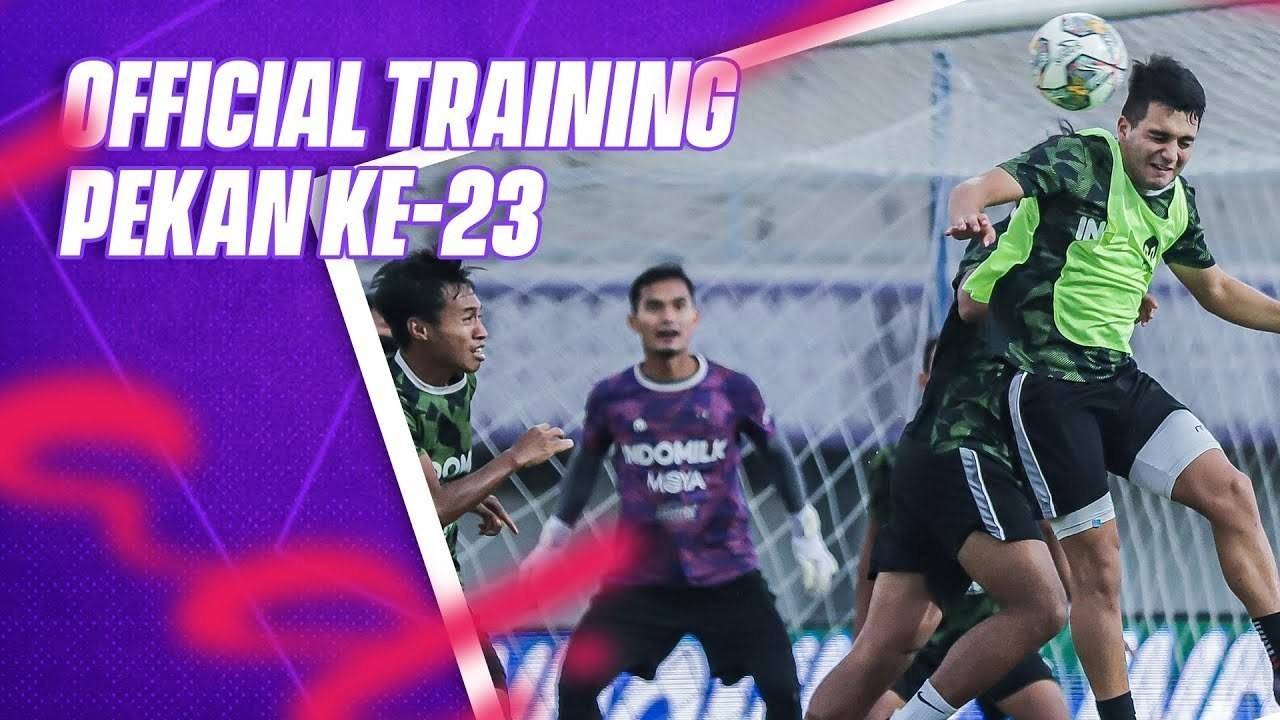 OFFICIAL TRAINING PERSITA VS PERSIJA JAKARTA | Vidio