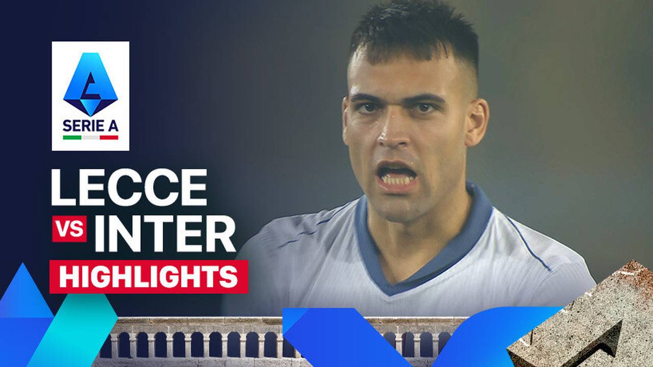 Lecce vs Inter - Highlights | Serie A 2024/25 | Vidio
