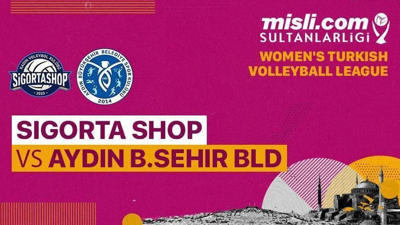 Full Match | Sigorta Shop vs Aydin B.Sehir BLD | Turkish Women's Volleyball League 2022/2023