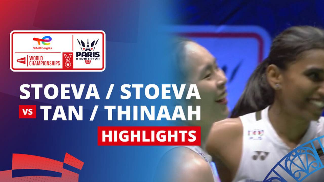 Gabriela Stoeva/Stefani Stoeva (BUL) vs Pearly Tan/Thinaah Muralitharan ...