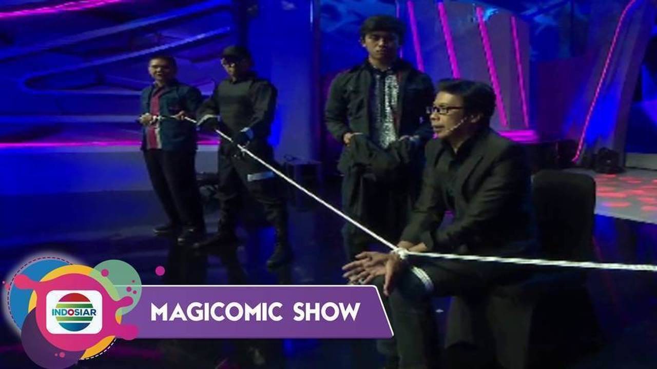 Haha Aksi Escapology Joe Sandy Bikin Bengong Penonton – MAGICOMIC SHOW