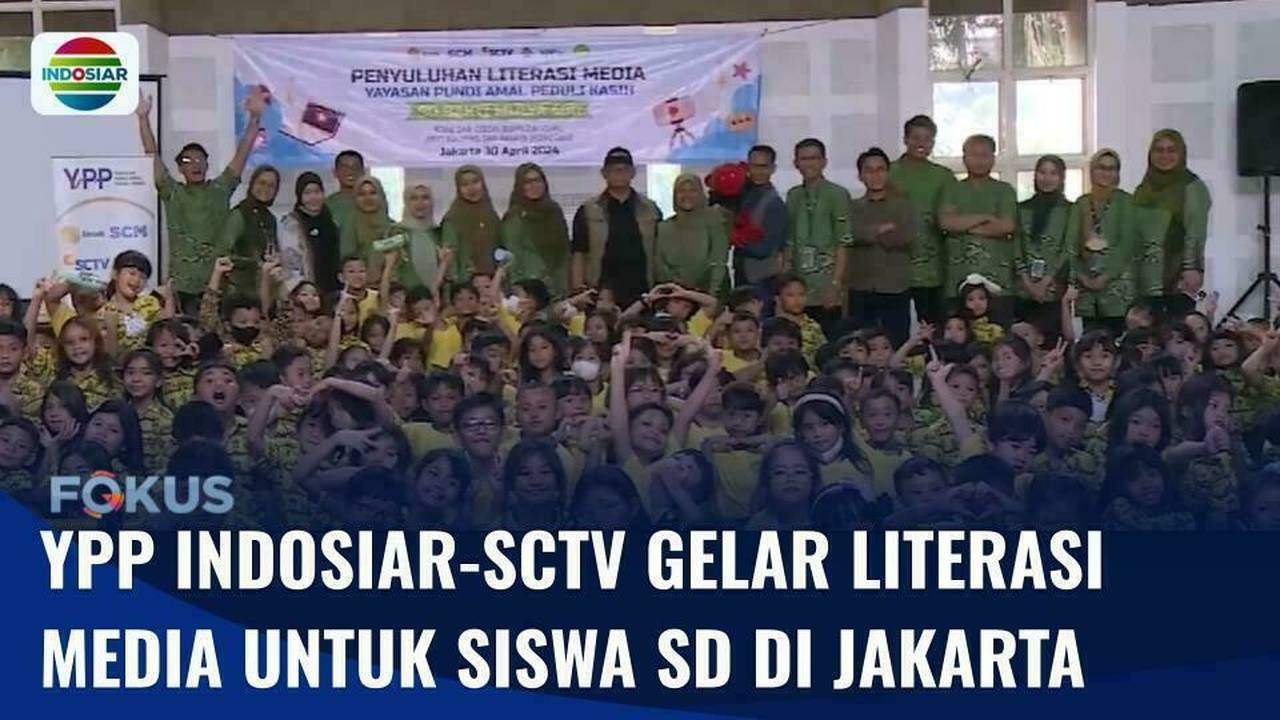 YPP Indosiar-SCTV Gelar Penyuluhan Literasi Media di SD Bakti Mulya 400 ...