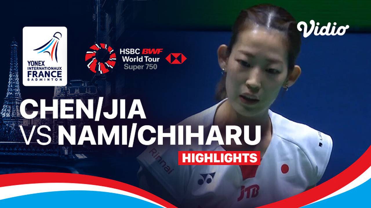 Women's Doubles: Chen Qing Chen/Jia Yi Fan (CHN) vs Nami Matsuyama/Chiharu Shida (JPN ...