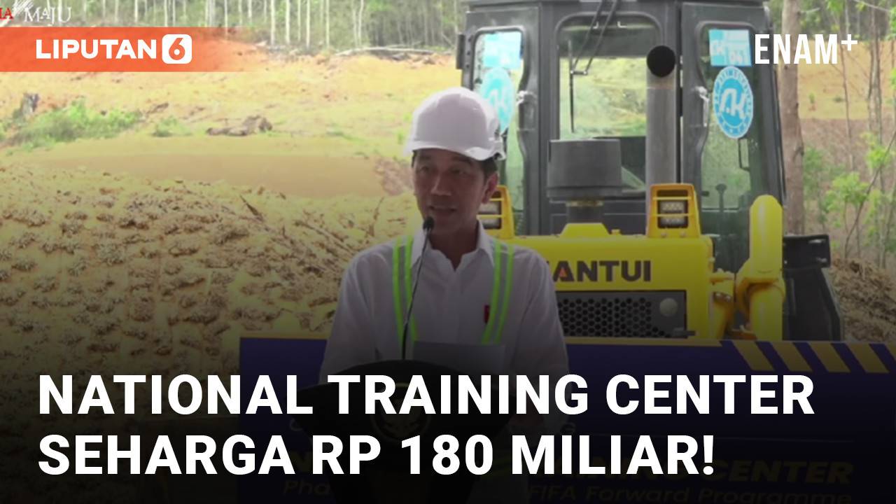 Habiskan Rp 180 Miliar, Jokowi Resmikan National Training Center PSSI ...